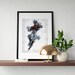 CAPTAIN BRITAIN Captain Britain Poster Captain Britain - Etsy