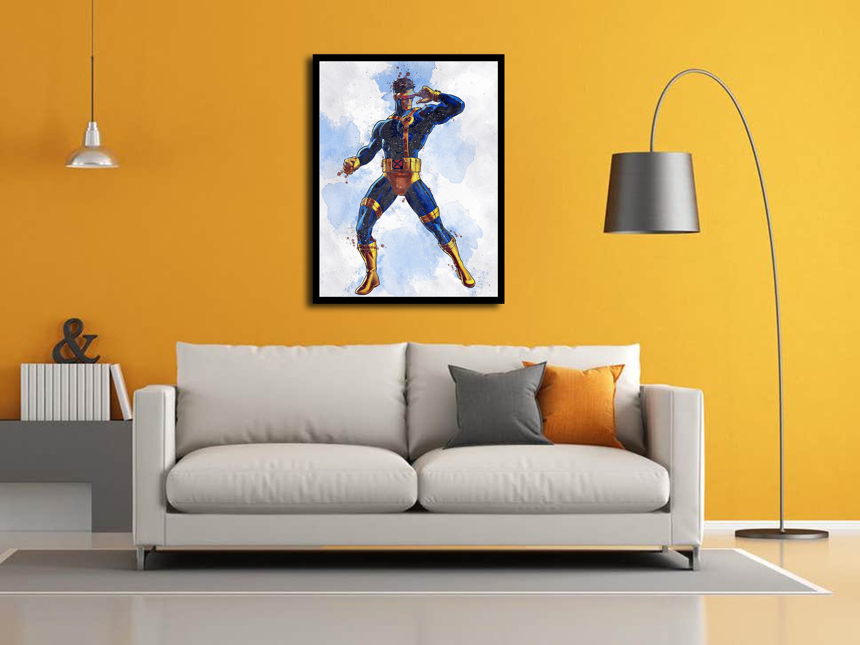 CYCLOPS Marvel Poster X Men Poster Cylclops Digital | Etsy