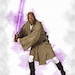 MACE WINDU Mace Windu Poster Mace Windu Digital Star Wars Poster ...