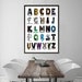 STAR WARS POSTER Star Wars Alphabet Star Wars Print Alphabet Print ...