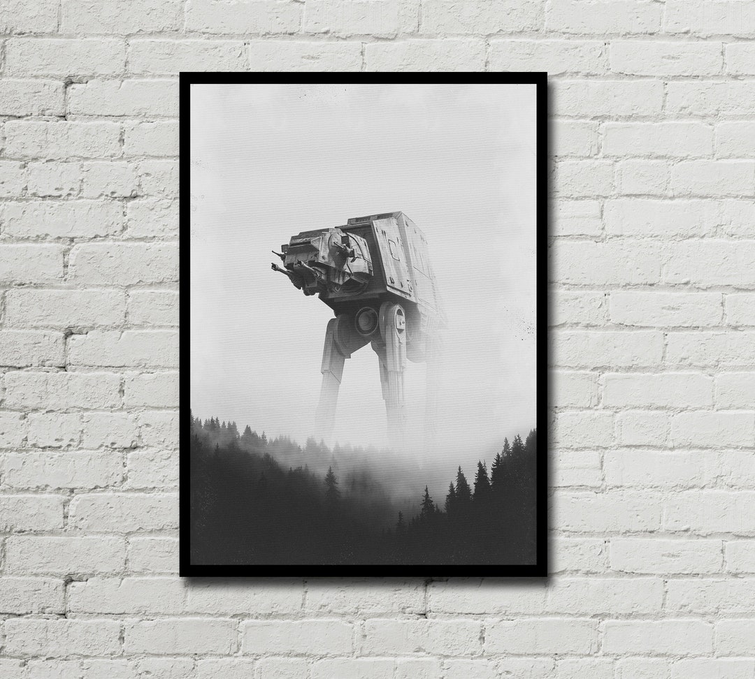 AT-AT WALKER - At-at Walker Poster - At-at Walker Digital - Star Wars ...