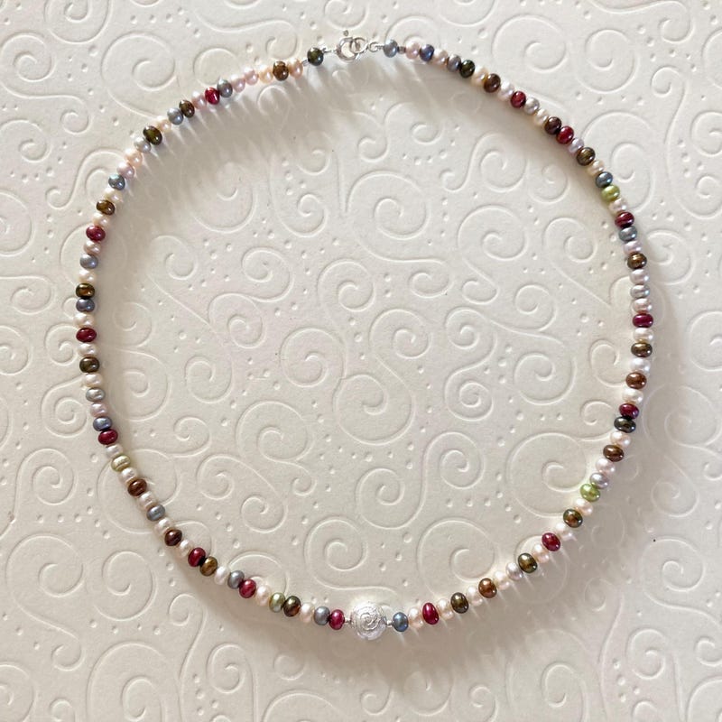 Länge perlenkette 41 cm - Etsy.de