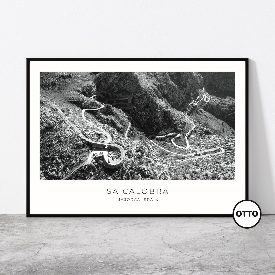 Sa Calobra Wall Art | Sa Calobra Home Decor Print | Landscape Art ...