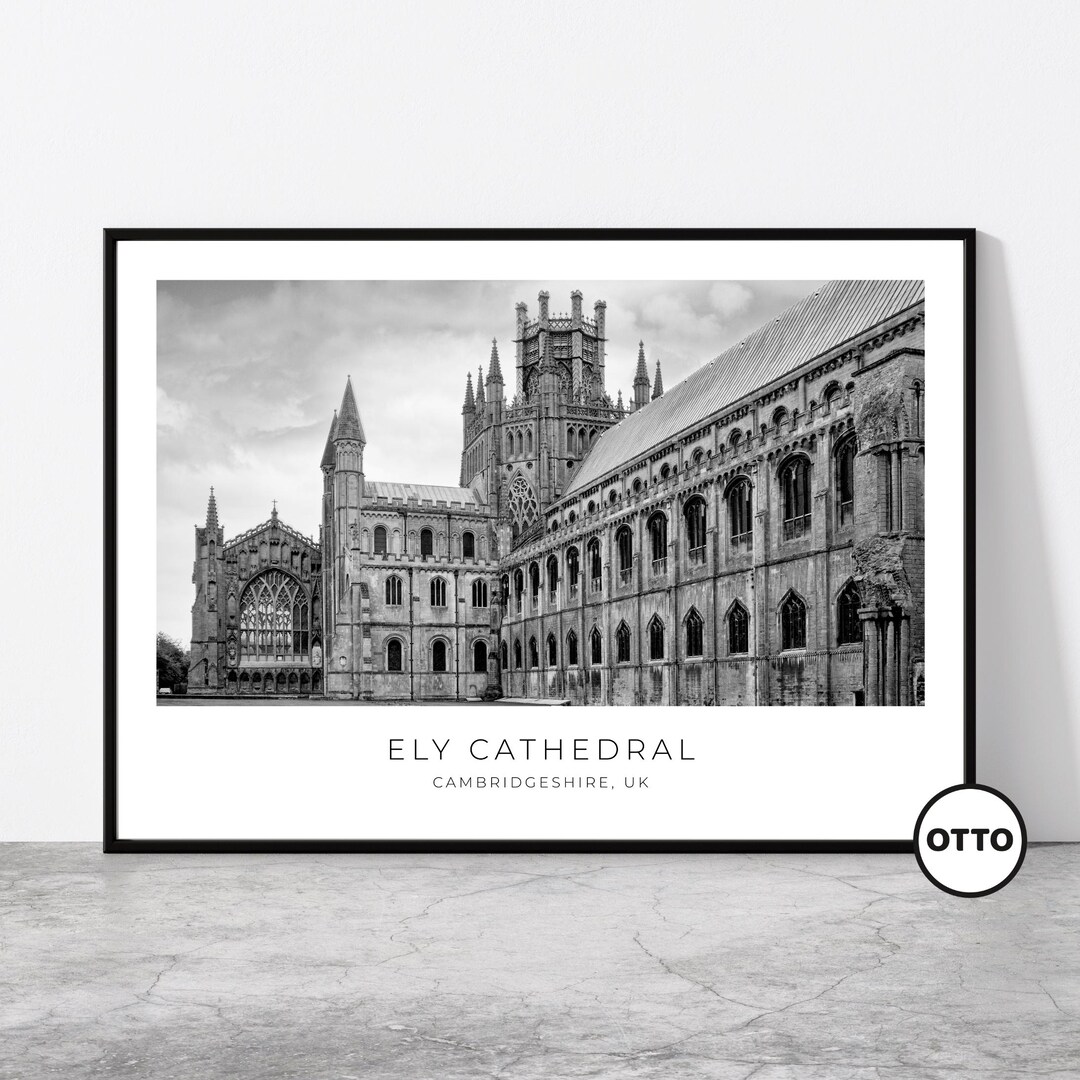 Ely Cathedral Wall Art | Ely Cathedral Home Decor Print | Art Travel ...