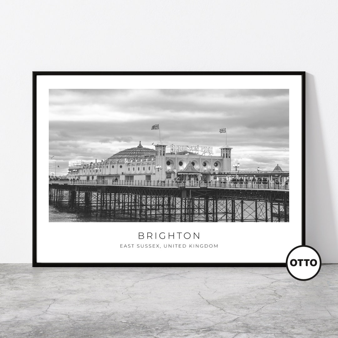 Brighton Wall Art | East Sussex Home Decor | Brighton Pier | English ...