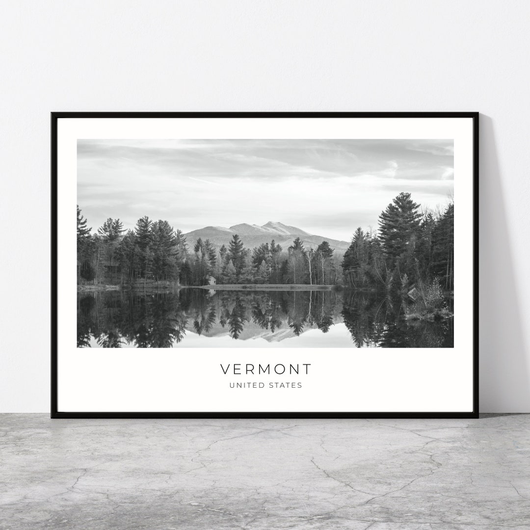 Vermont Wall Art | Vermont Home Decor | Jeffersonville Landscape ...