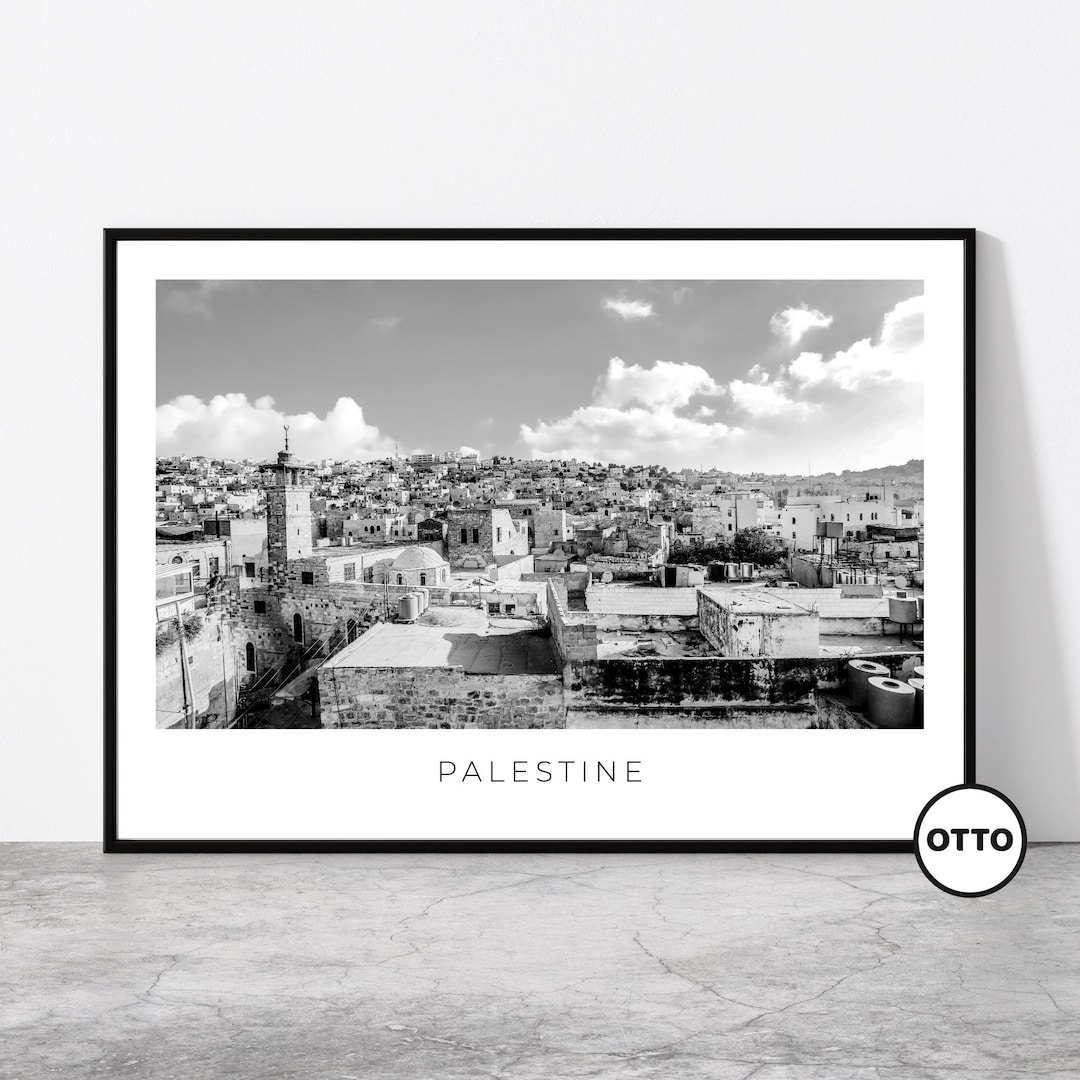 Palestine Wall Art | Palestine Home Decor Artful Print | Hebron ...