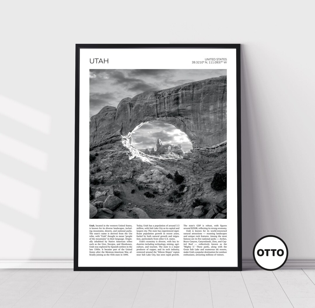 Utah Wall Art | North Window / Turret Arch, Arches National Park, Utah ...