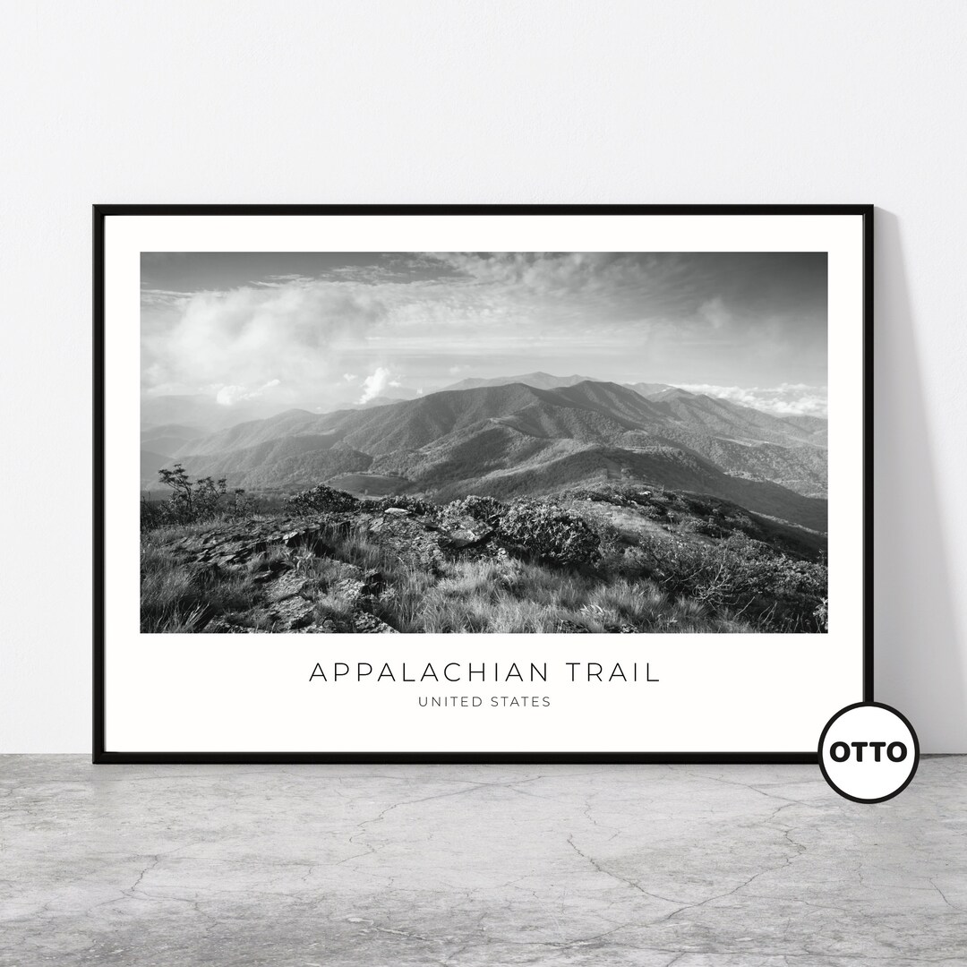 Appalachian Trail Wall Art | Appalachian Trail Home Decor Print ...