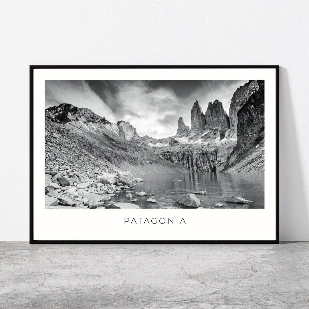 Patagonia Wall Art | Patagonia Home Decor Print | Torres Del Paine ...
