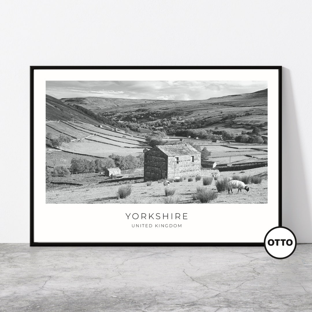 Yorkshire Wall Art | Yorkshire Dales Home Decor | Swaledale | England ...