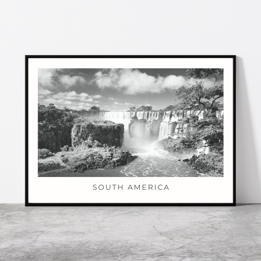 South America Wall Art | South America Home Decor | Iguassu / Iguazu ...
