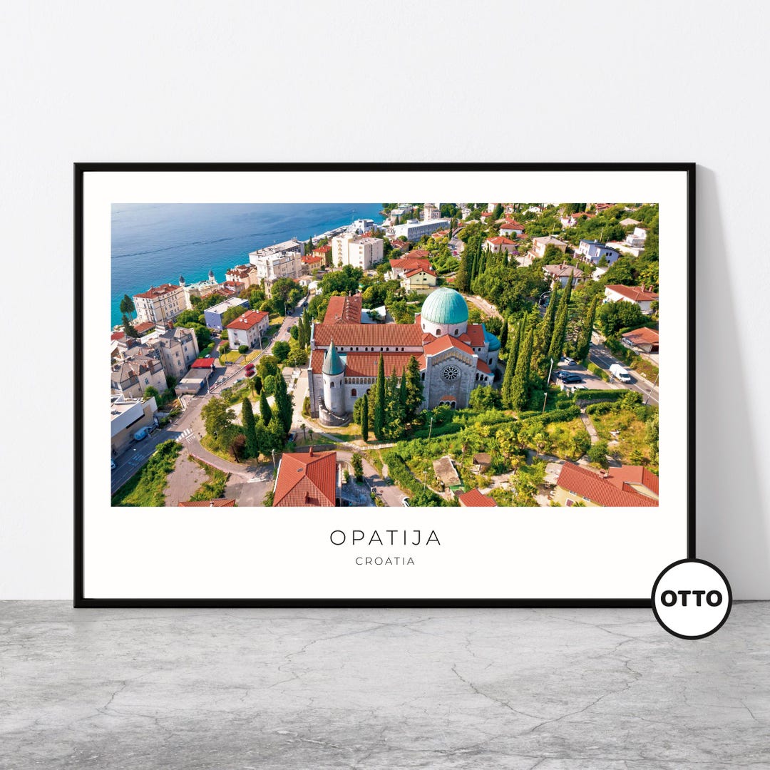 Opatija Wall Art | Opatija Home Decor Print | Cathedral Art Travel ...