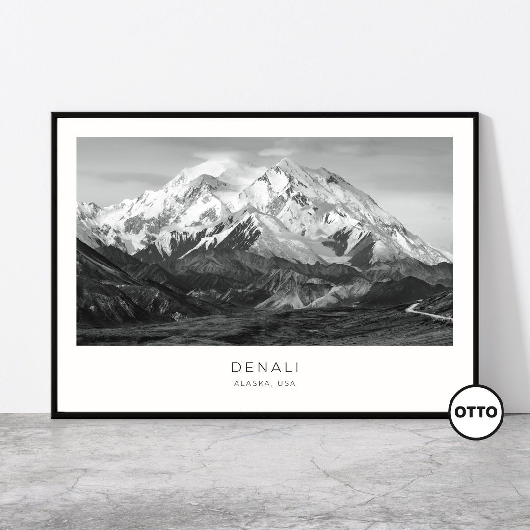 Denali Wall Art | Denali National Park & Preserve Home Decor Print ...