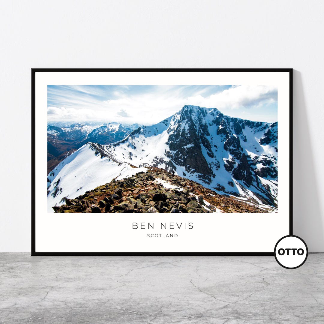Ben Nevis Wall Art | Ben Nevis Home Decor Print | Lochaber, Scottish ...