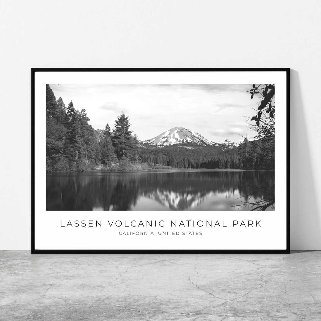 Lassen Volcanic National Park Wall Art | Manzanita Lake | California ...