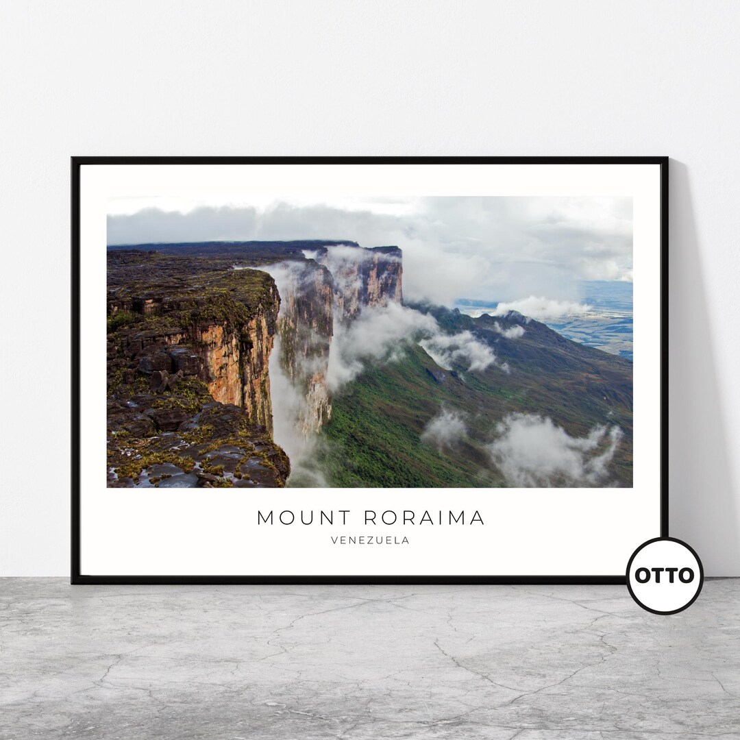 Mount Roraima Wall Art | Mount Roraima Home Decor Print | Tepuis ...