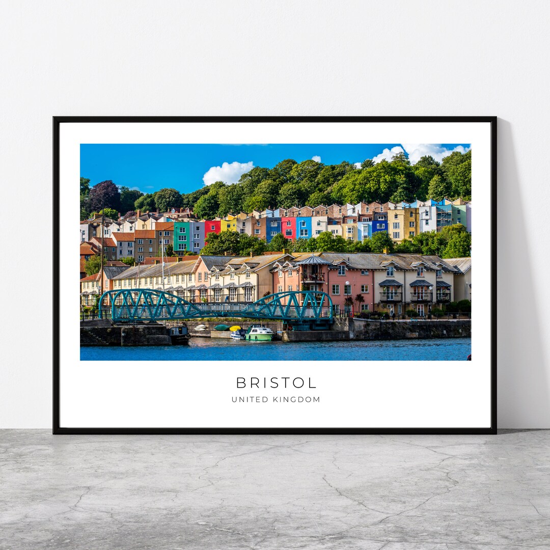 Bristol Wall Art | Bristol Artful Travel Poster Print Photo | Cityscape ...