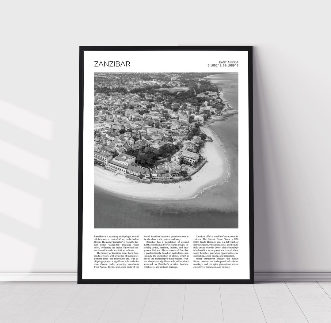 Zanzibar Wall Art Zanzibar Home Decor Zanzibar Island African Artful ...