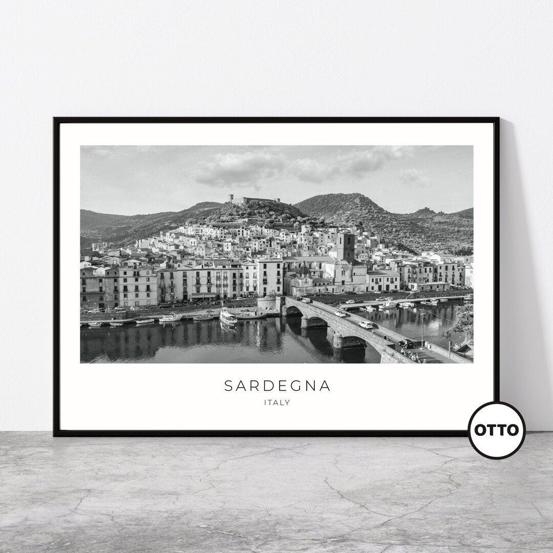 Sardegna Wall Art | Sardinia Home Decor Print | Sardegna Art Poster ...