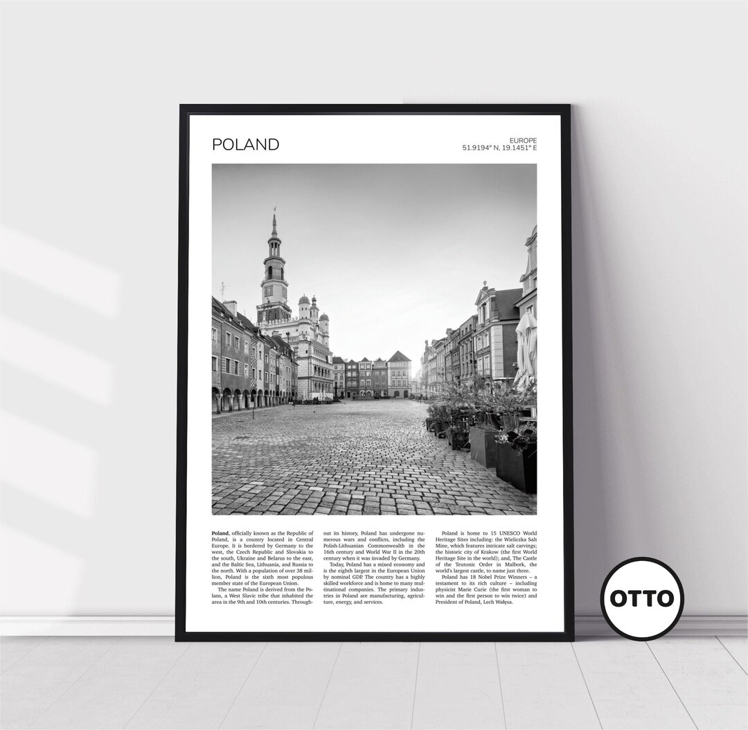 Poland Wall Art Home Decor | Old Town Hall, Stary Rynek Square, Poznan ...
