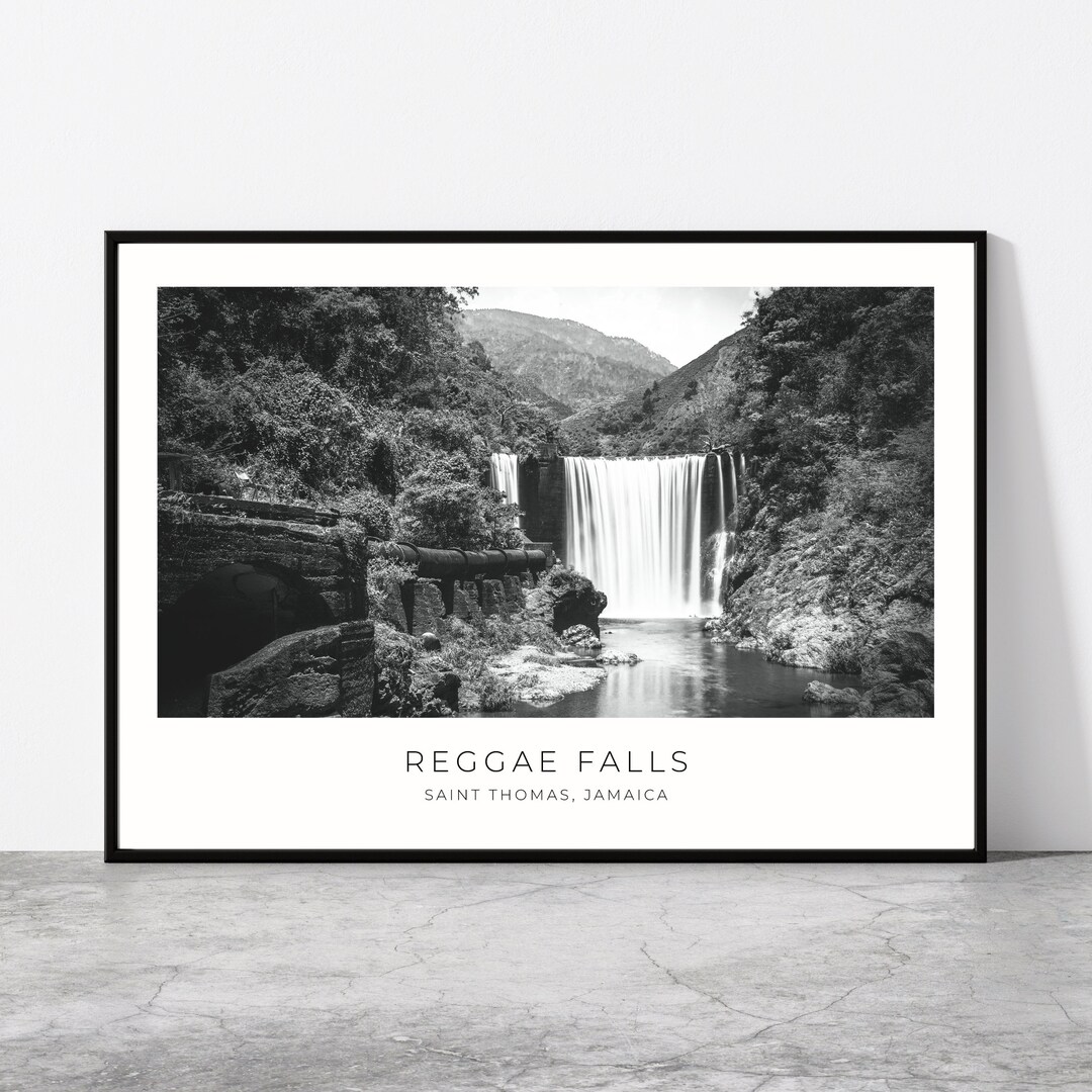 Reggae Falls Wall Art | Reggae Falls, St Thomas Home Decor | | Jamaican ...