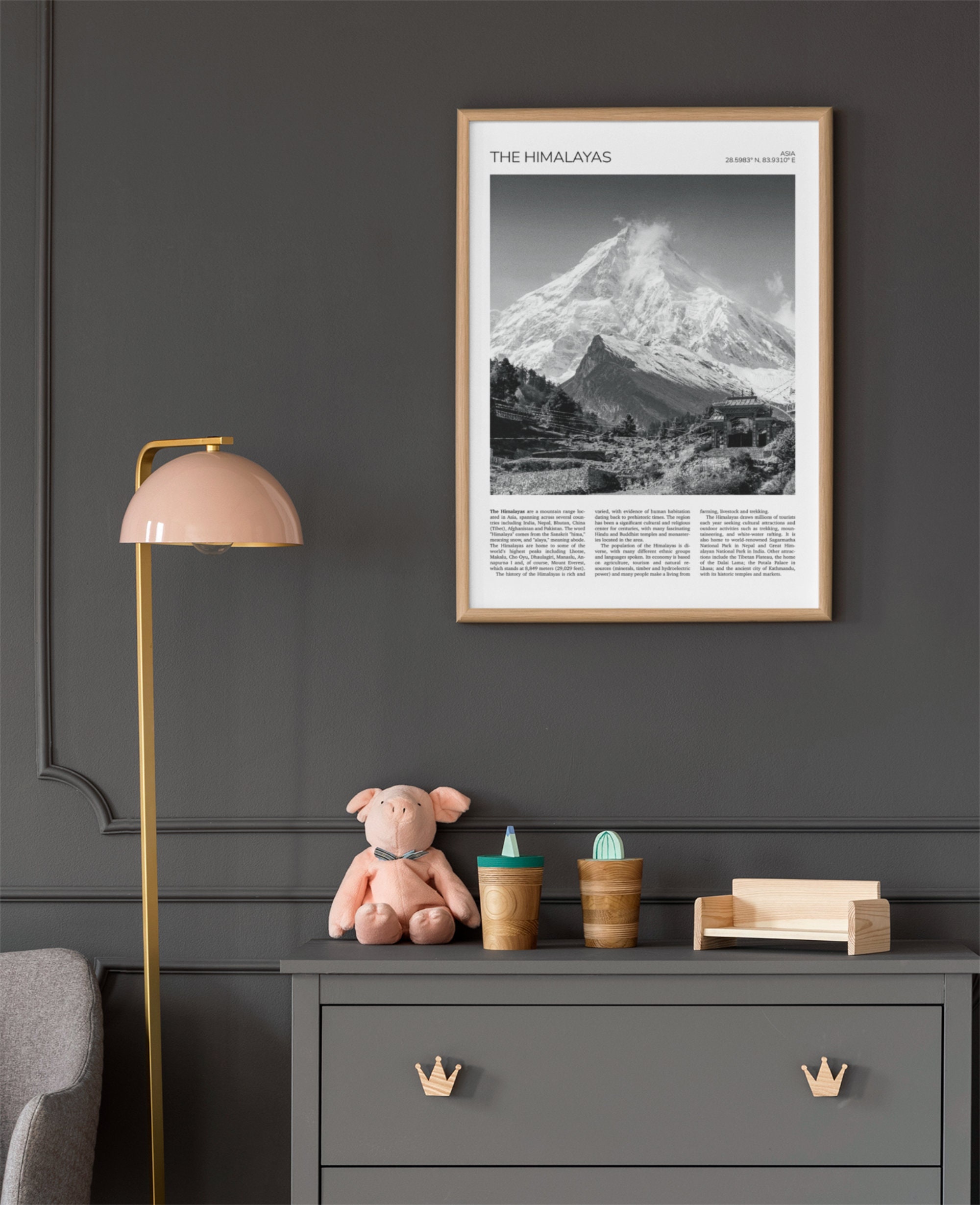 The Himalayas Wall Art Himalayas Home Decor Mount Manaslu - Etsy