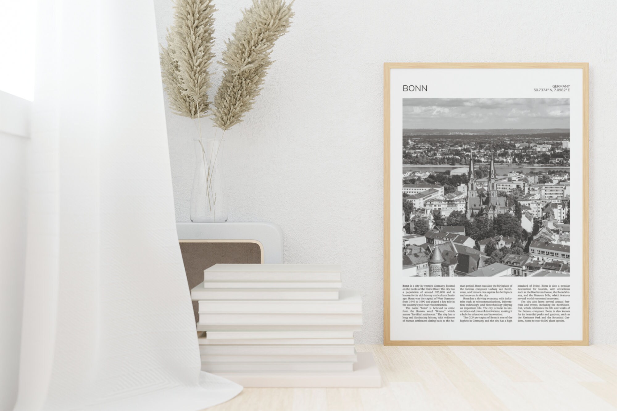 Bonn Wandkunst Stadt Bonn Kunstvolles Reise Poster Druck - Etsy.de