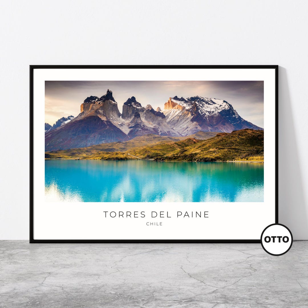 Torres Del Paine Wall Art | Torres Del Paine Home Decor Print ...