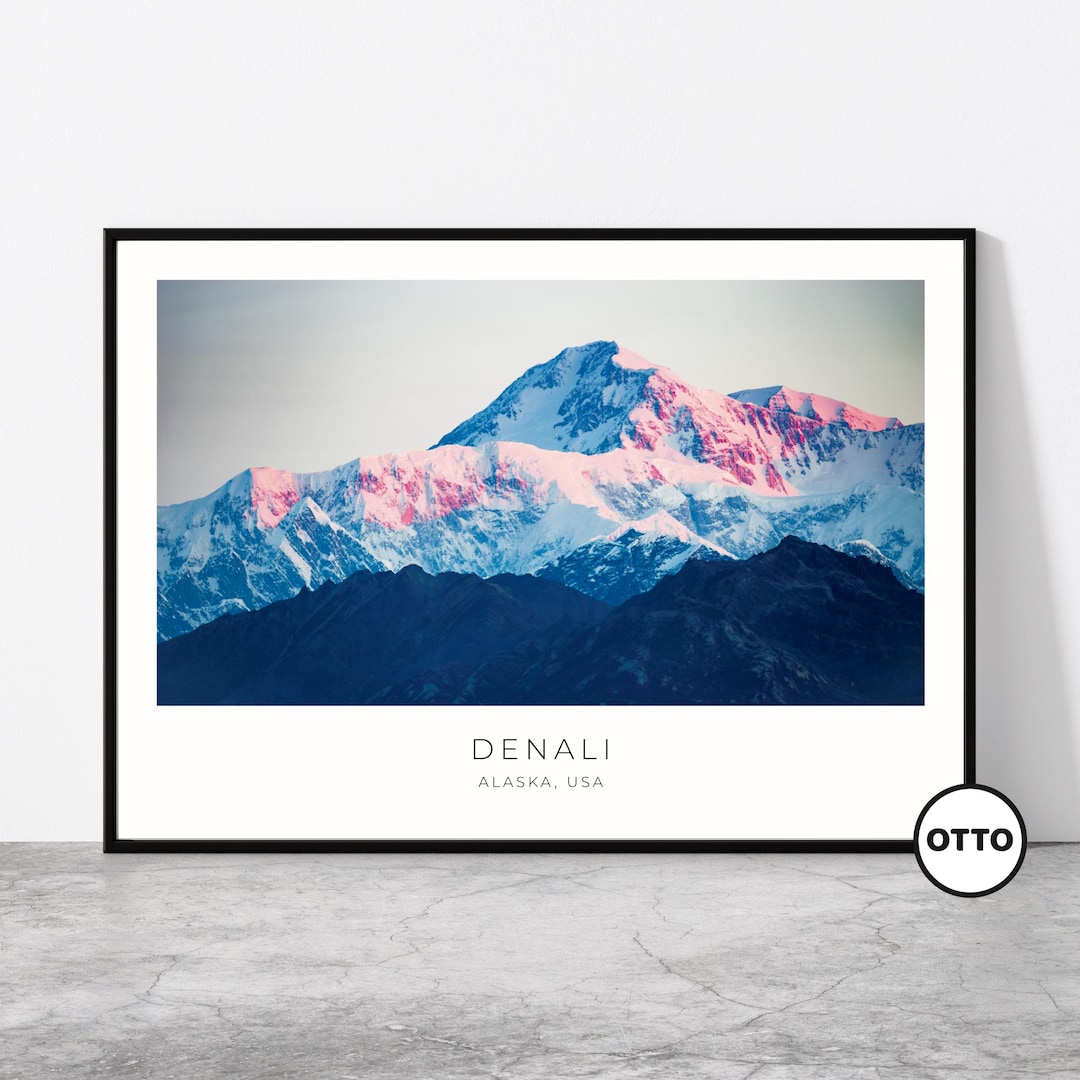 Denali Wall Art | Denali National Park & Preserve Home Decor Print ...