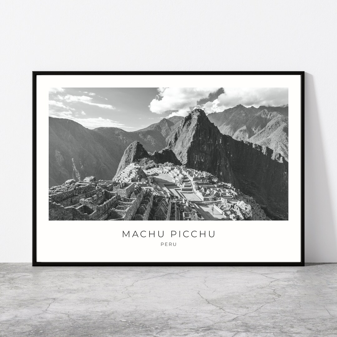 Machu Picchu Wall Art | Machu Picchu Home Decor | Inca Empire ...