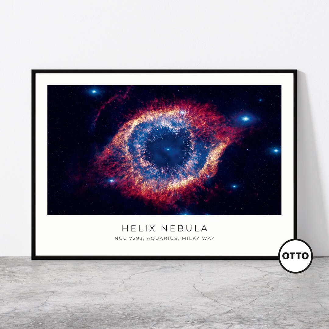 Helix Nebula Wall Art | Helix Nebula Home Decor Print | Eye of God ...