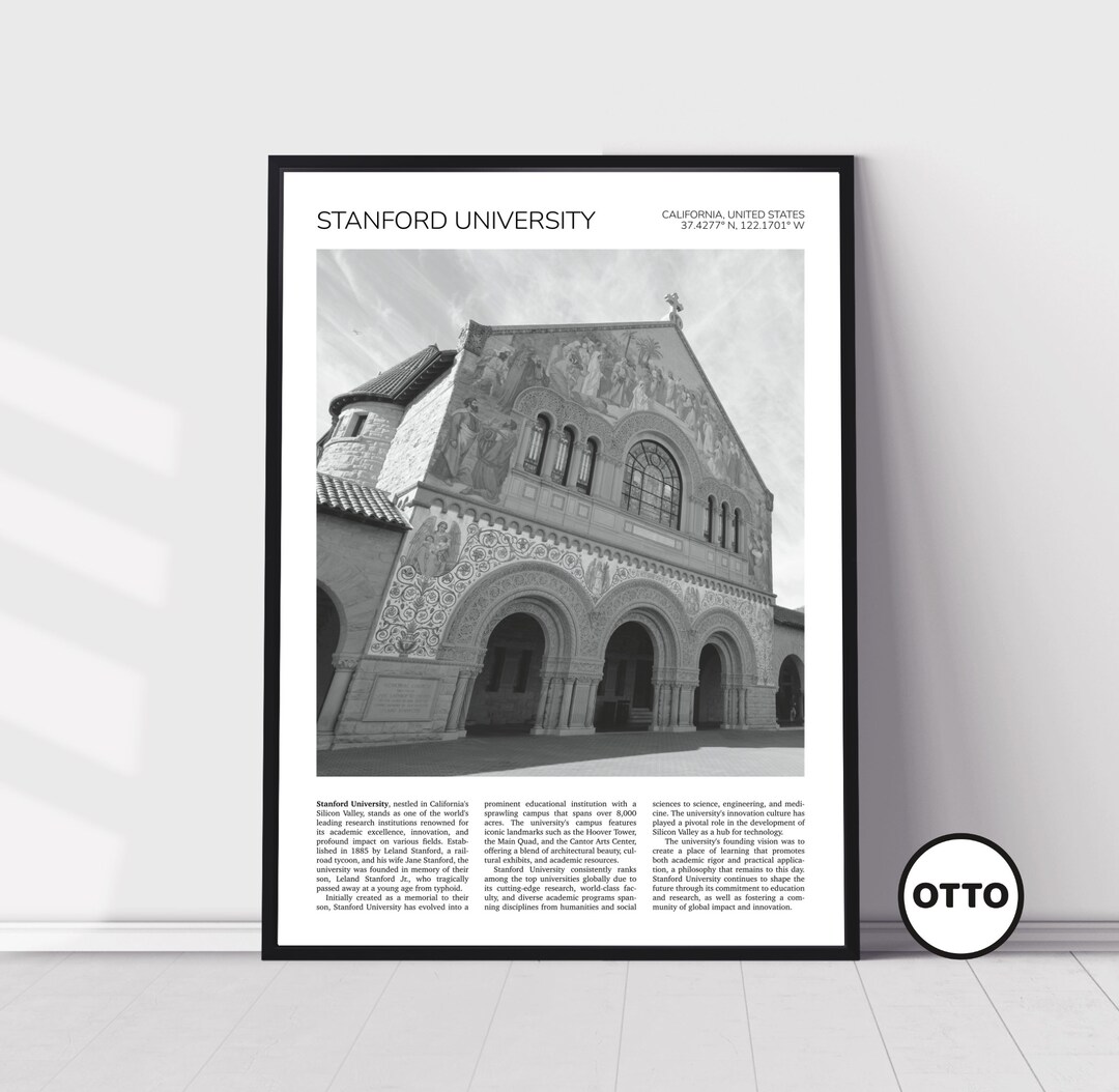 Stanford University Wall Art | Stanford University Home Decor ...