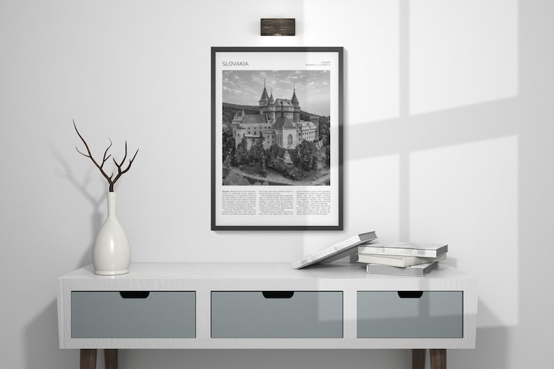 Slovakia Wall Art Slovakia Artful Travel Poster Print Photo - Etsy