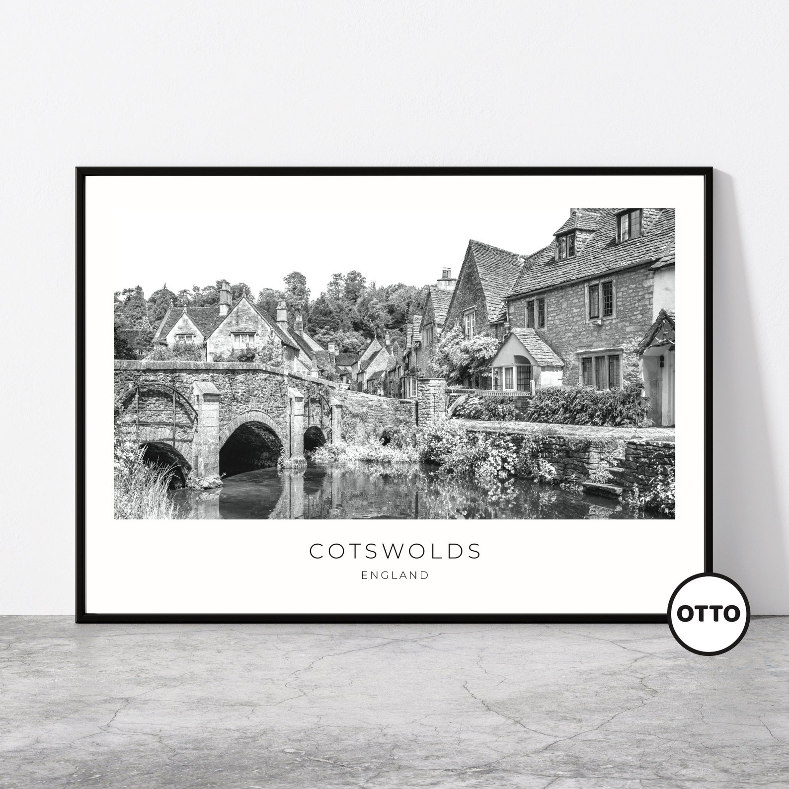 Cotswolds Wall Art | the Cotswolds Home Decor Print | Castle Combe Art ...