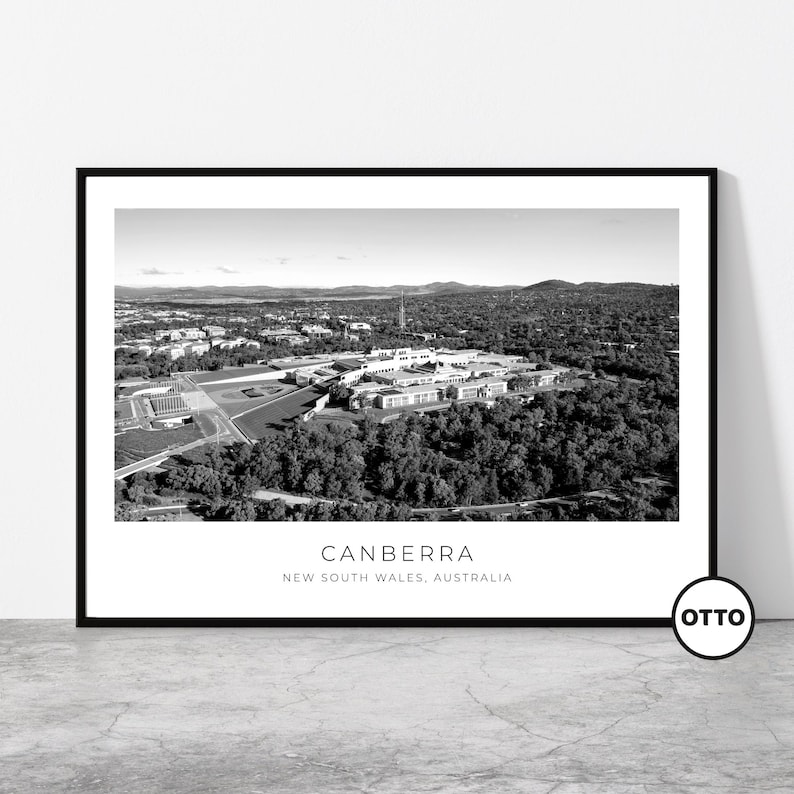 Canberra Wall Art, Parliament Building Aerial Photo - Etsy