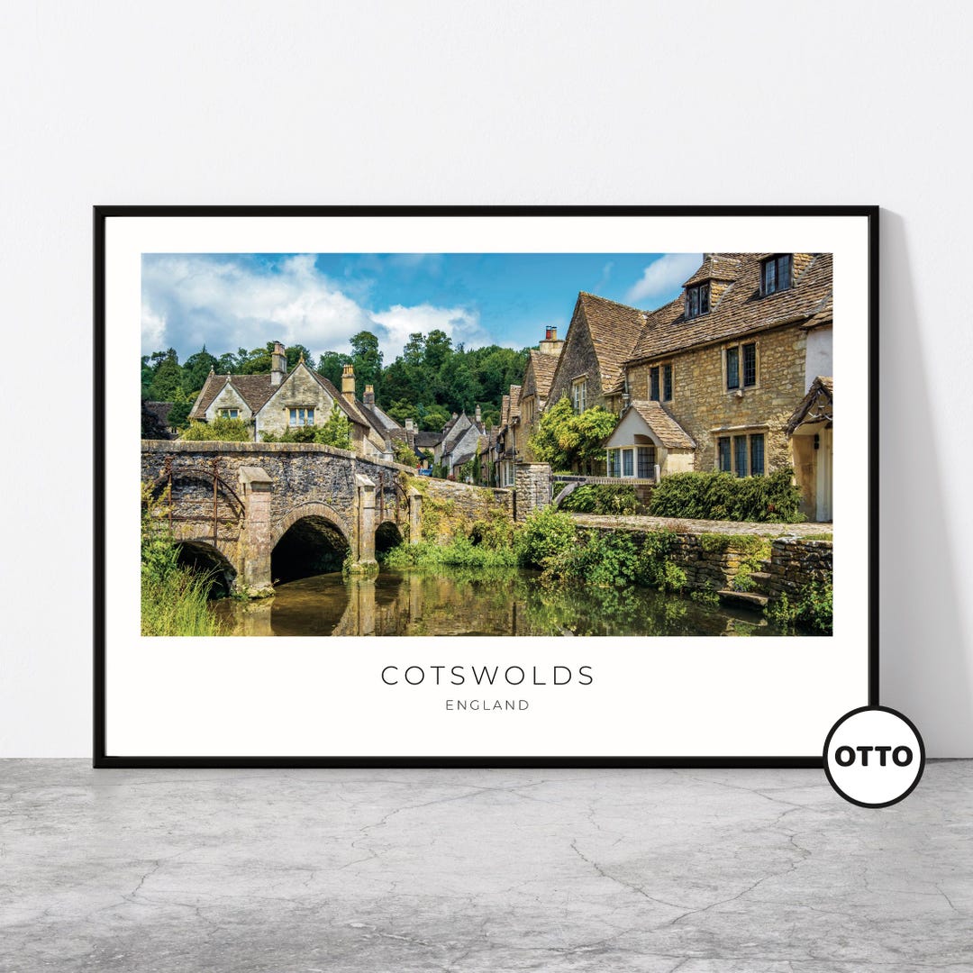 Cotswolds Wall Art | the Cotswolds Home Decor Print | Castle Combe Art ...