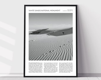 PRINTABLE DIGITAL DOWNLOAD: White Sands National Park - Etsy