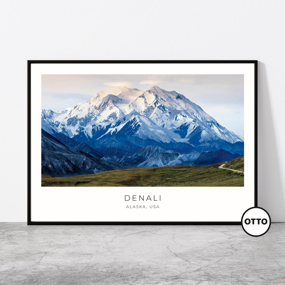 Denali Wall Art | Denali National Park & Preserve Home Decor Print ...