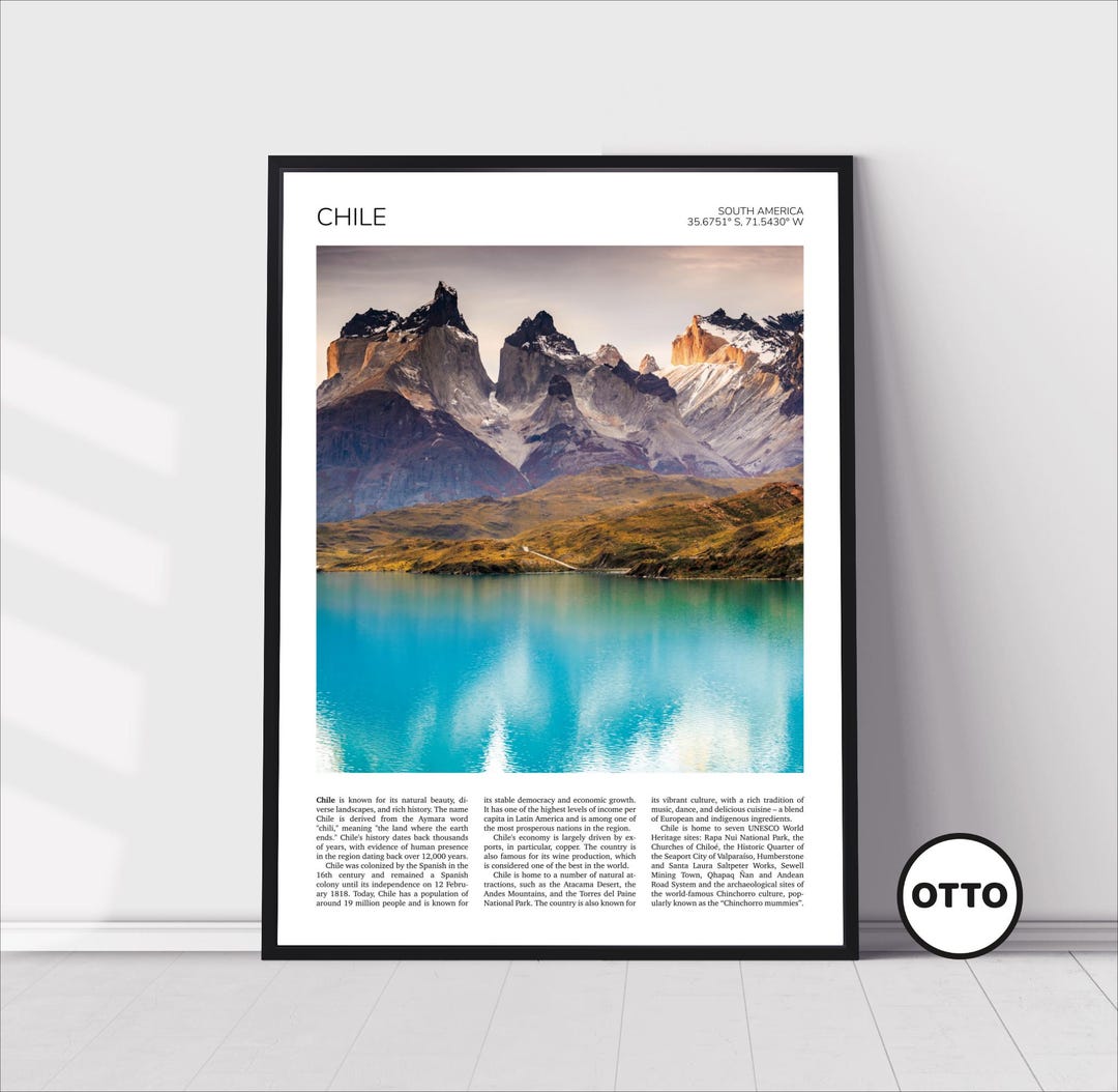 Chile Wall Art | Chile Home Decor | Los Kuernos, Torres Del Paine ...