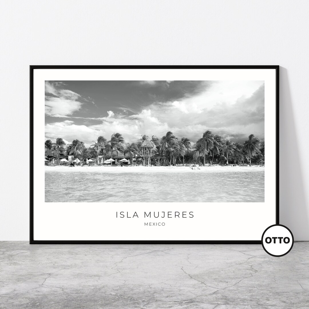 Isla Mujeres Wall Art | Isla Mujeres Home Decor Print | Landscape Art ...