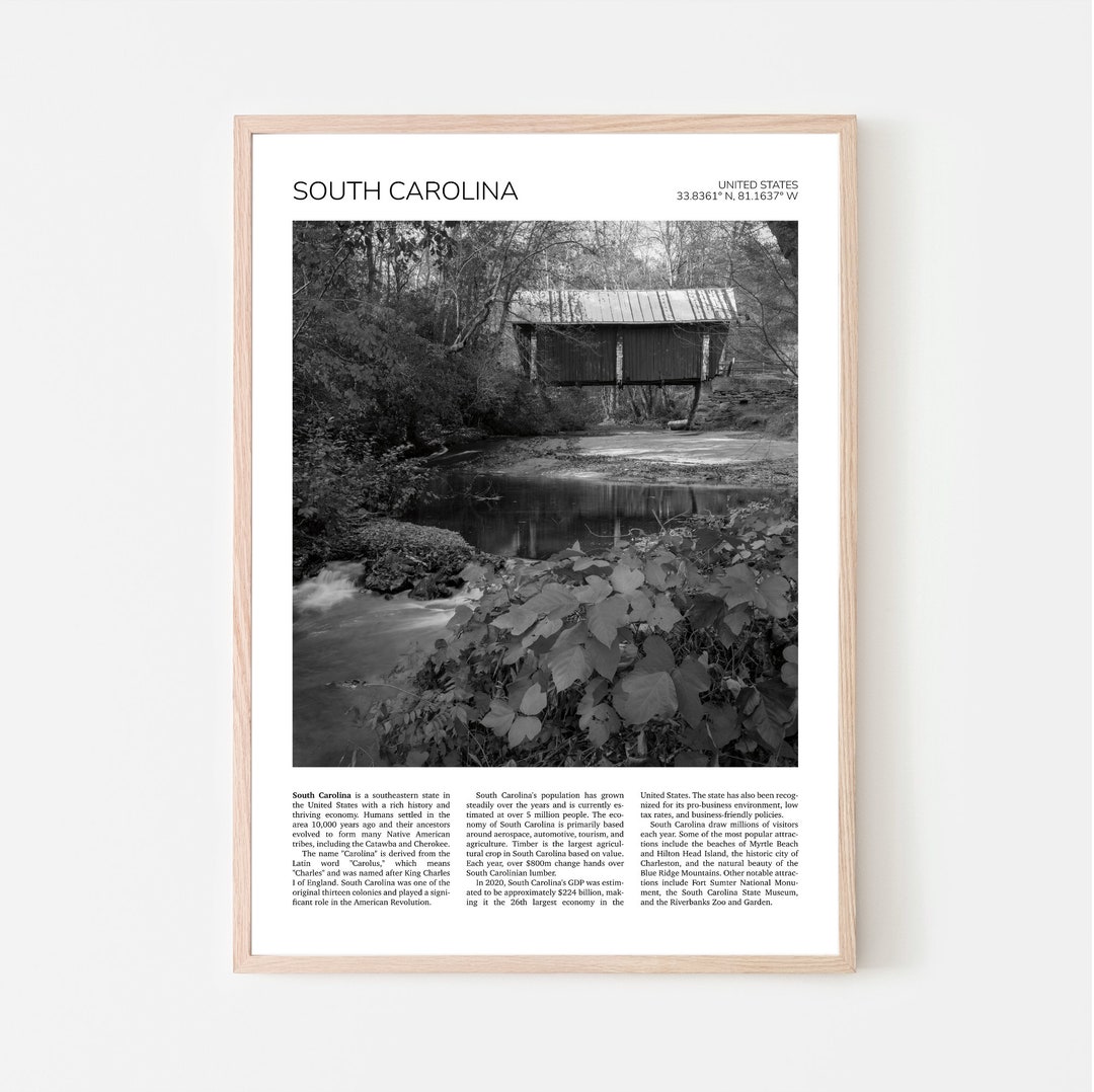 South Carolina Wall Art | Campbell's Bridge, Greer, South Carolina ...