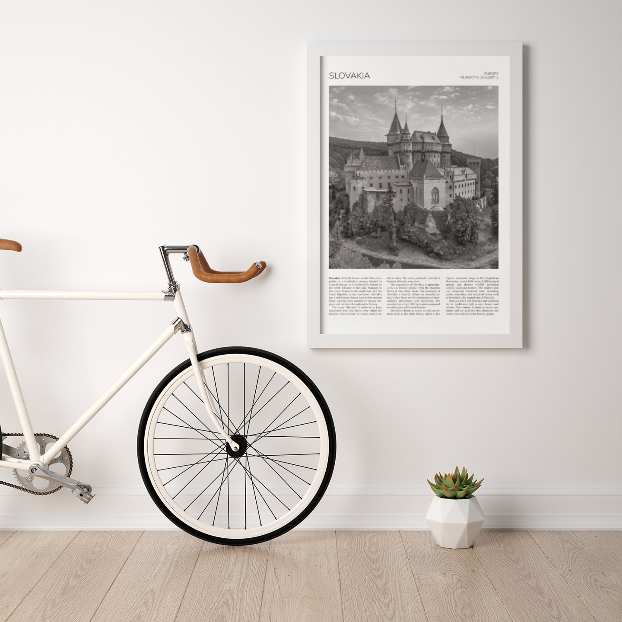 Slovakia Wall Art Slovakia Artful Travel Poster Print Photo - Etsy