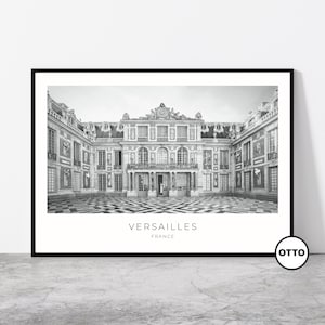 Versailles Wall Art | Home Decor Print | Palace of Versailles Art ...