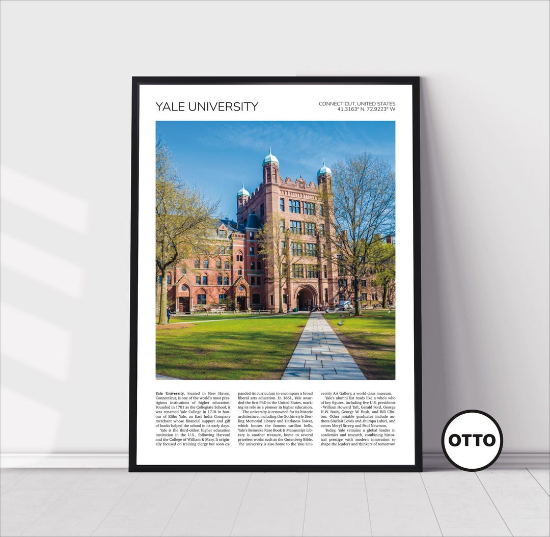Yale University Wall Art | Yale University Home Decor Print | Art ...