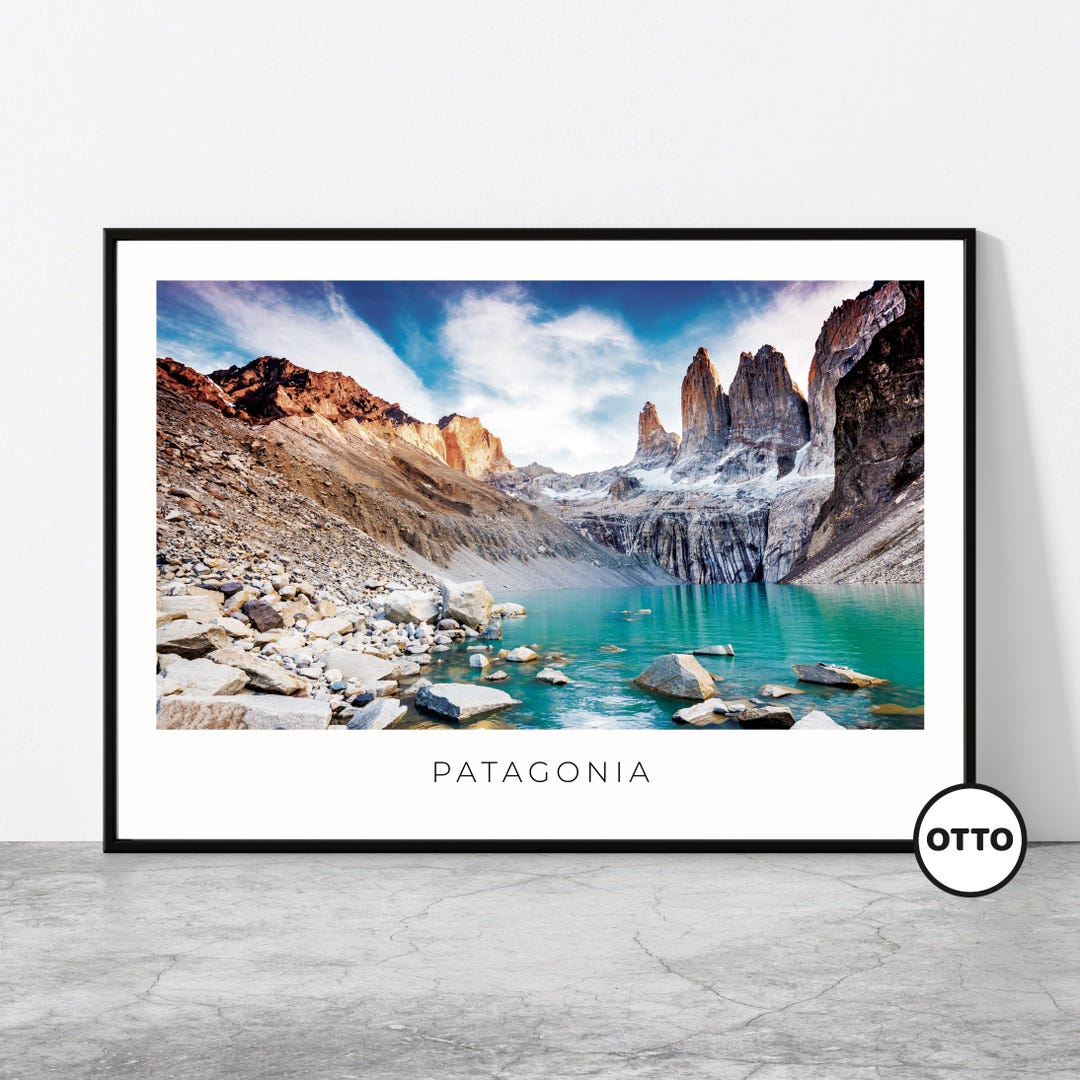 Patagonia Wall Art | Patagonia Home Decor Print | Torres Del Paine ...