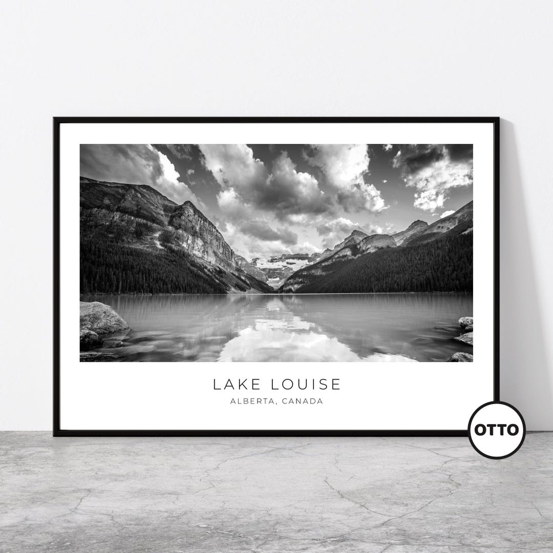 Lake Louise Wall Art | Lake Louise Home Decor Print | Banff National ...