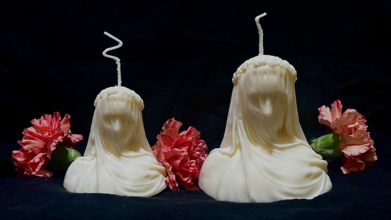 Veiled Lady Candle - Etsy