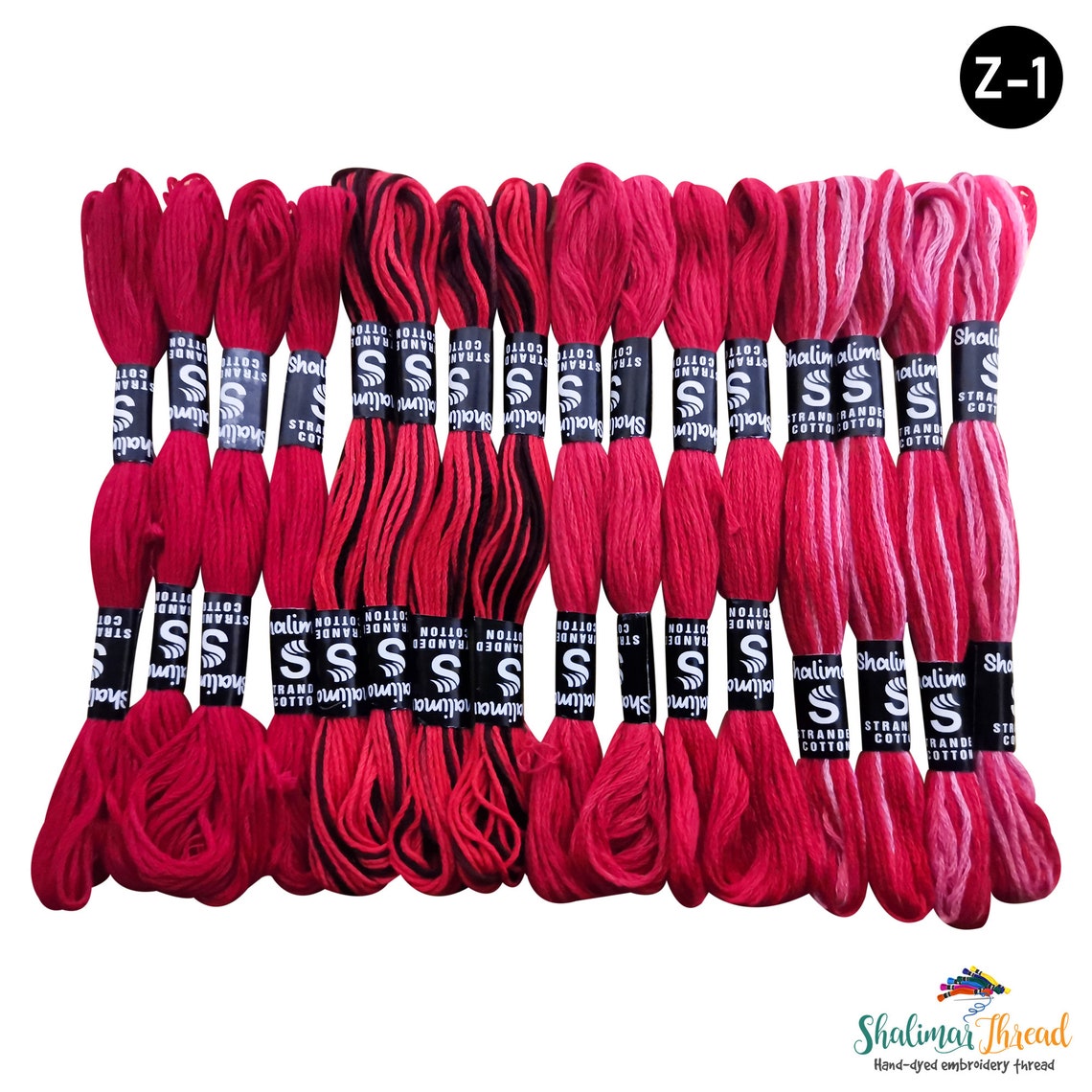 Hand Dyed Pearl Cotton Embroidery Thread Colorful Cross - Etsy