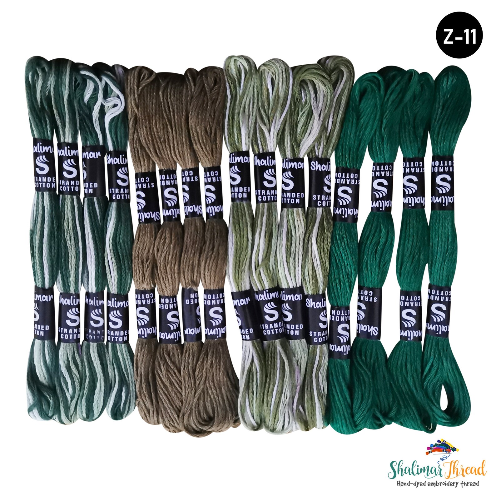 Hand Dyed Pearl Cotton Embroidery Thread Colorful Cross - Etsy